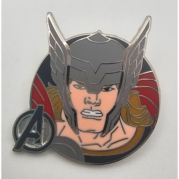 Disney | Jewelry | Marvel Disney Avengers Thor Pin Superhero ...